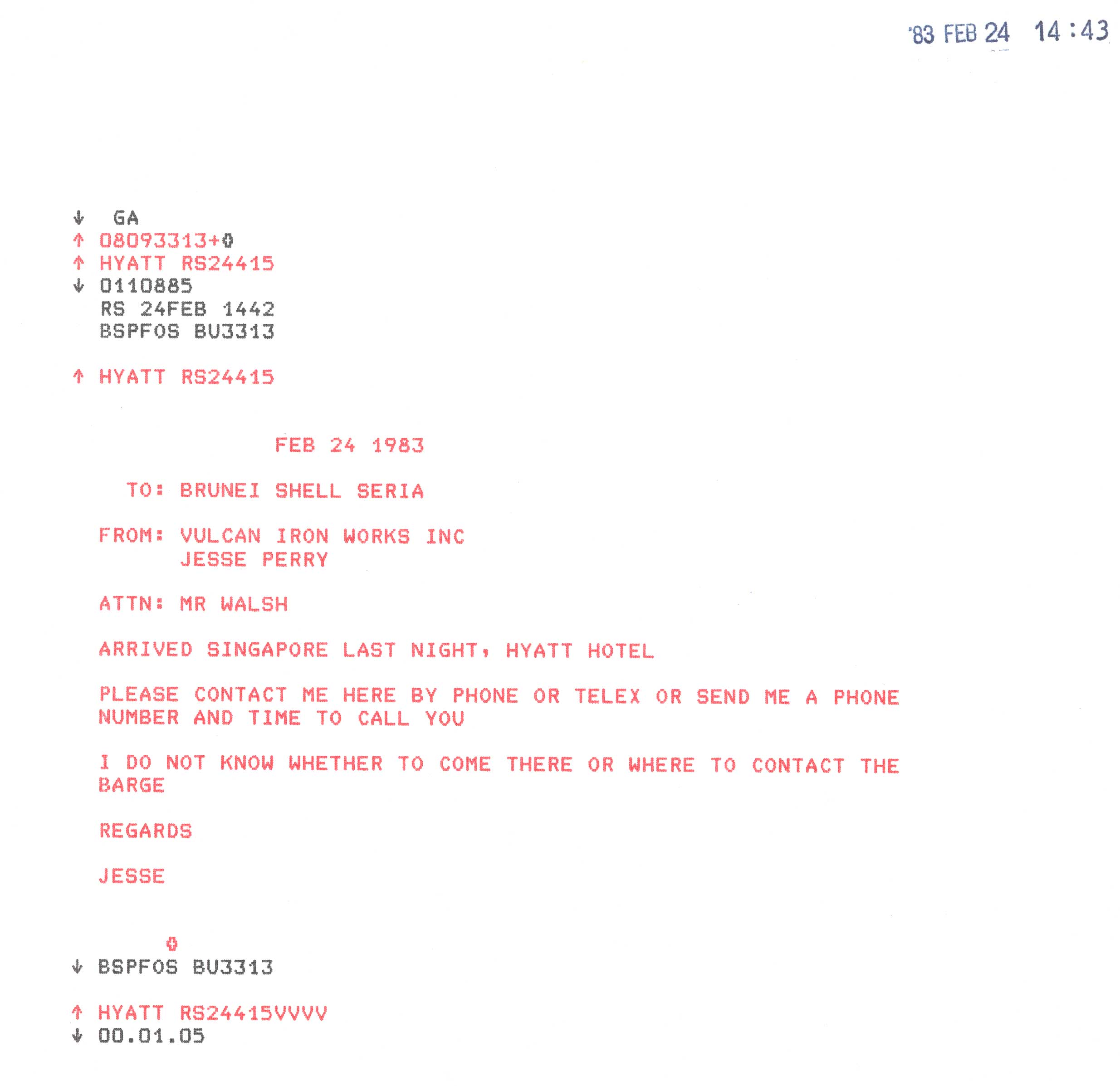 A Few Words About the Telex – vulcanhammer.info