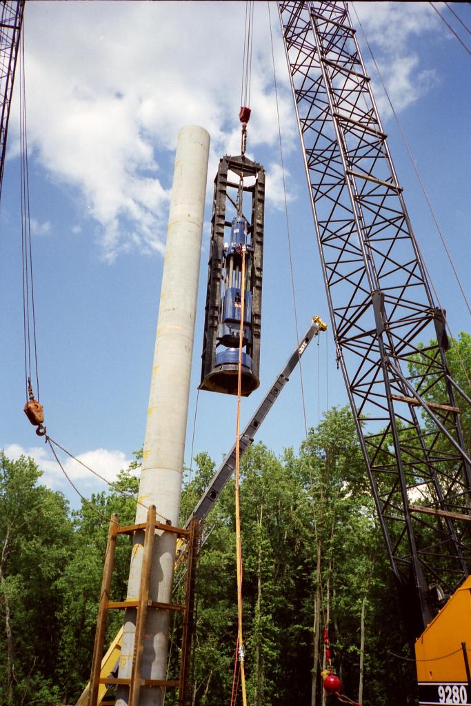 Driving Piles with Stub Leaders and a Template – vulcanhammer.info