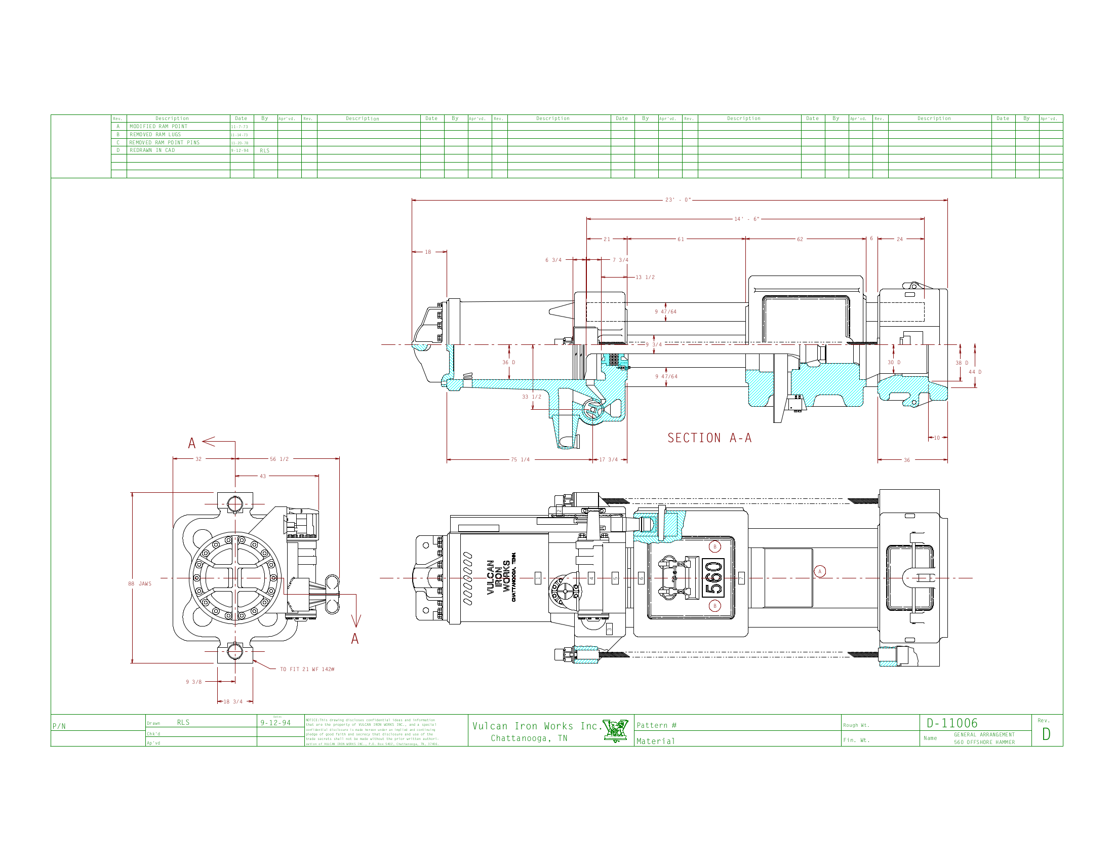 Vulcan 560 Hammer: Specifications and Information – vulcanhammer.info