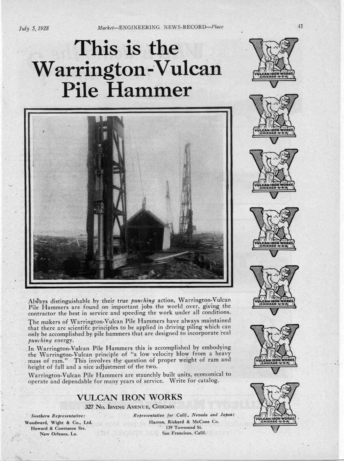 This is the Warrington-Vulcan Pile Hammer – vulcanhammer.info