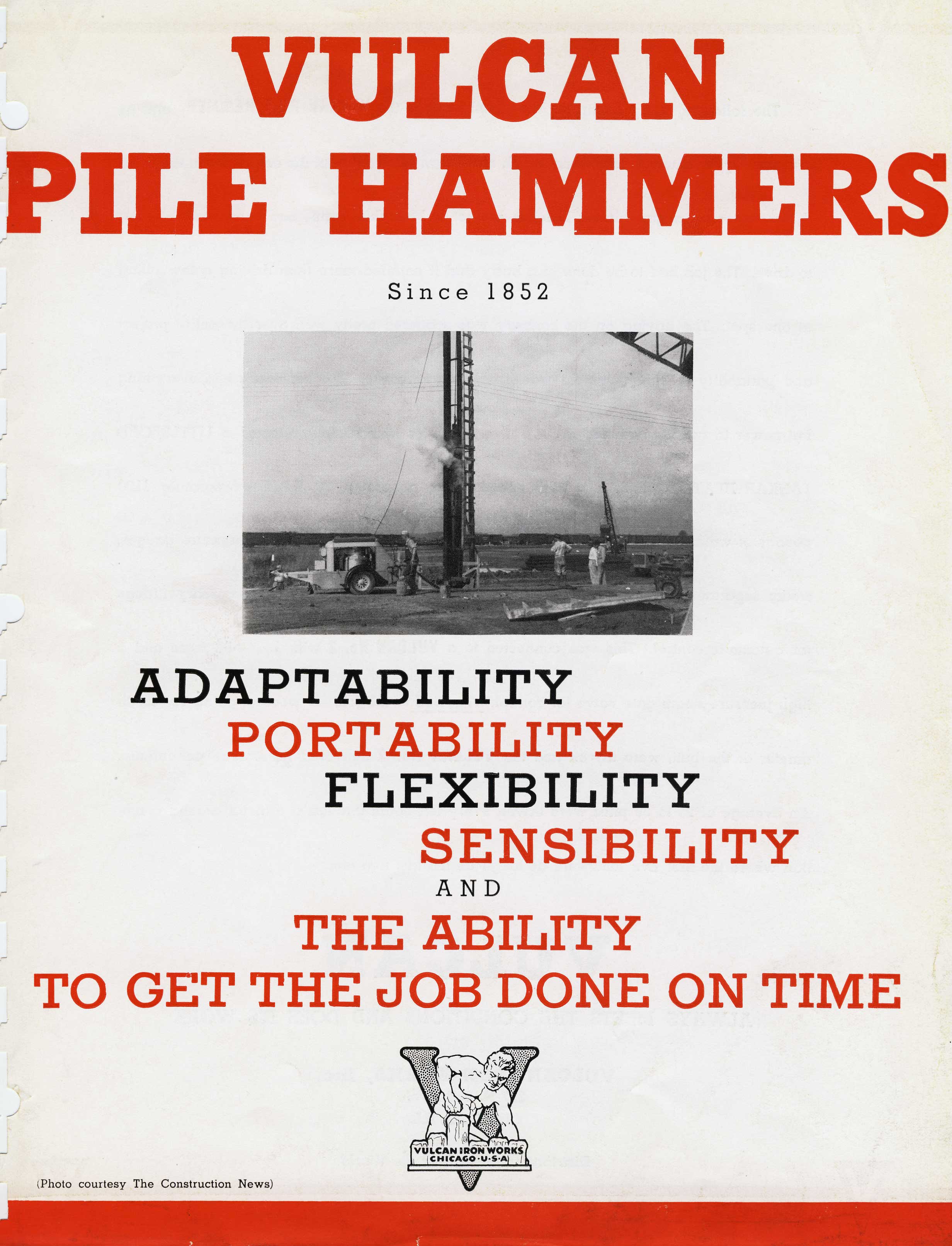 Vulcan Pile Hammers: Adaptability, Portability, Flexibility ...