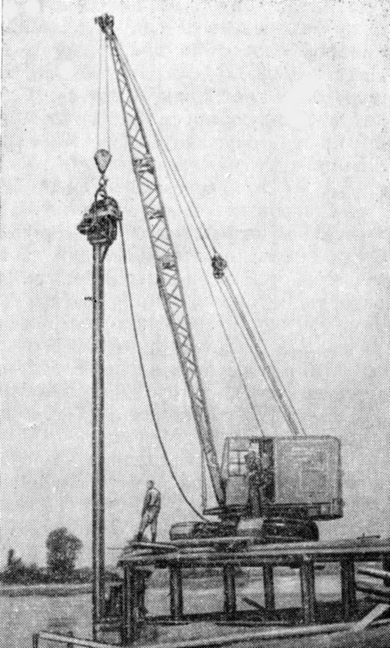 Production of Works for Immersion of Metal Sheet Piles Using Jib Cranes ...